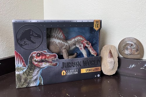 Jurassic World Park 3 Hammond Collection Spinosaurus True FX Mattel ...