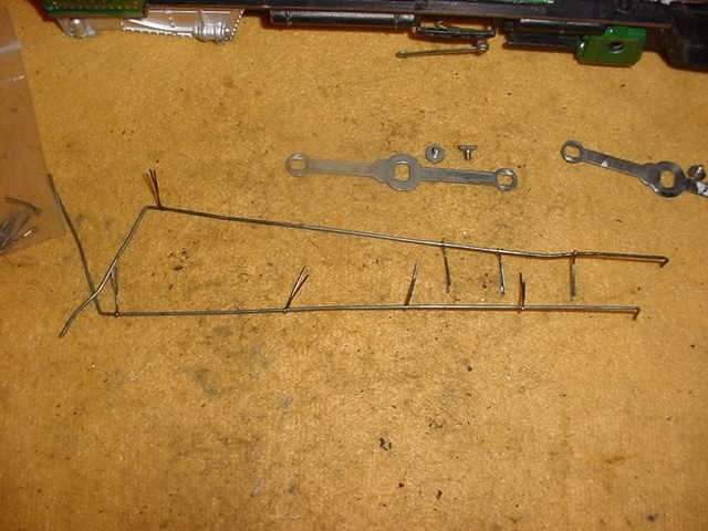 MARX PARTS O27 TRAINS 333 ENGINE SHELL FOR PARTS OR ASSEMBLY NOT ...