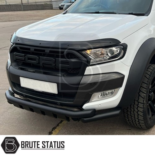 Ford Ranger 2015-2022 Slim Style Bonnet guard stone deflector protector ...