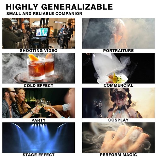 Handheld smoke machine, Mini Fog Machine SMR-1426 for Cosplay, photo ...