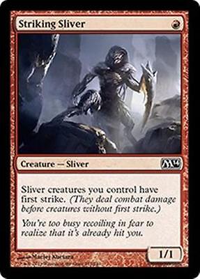 MTG - STRIKING SLIVER - M14/Core Set 2014 (C) | eBay