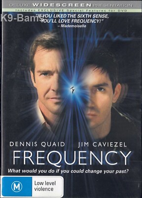 Frequency DVD Dennis Quad, Jim Caviezel Region 4 Thriller & Mystery ...