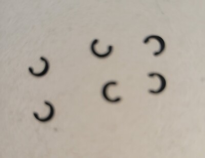 Fits Browning Buckmark-6 Recoil Spring Guide Retaining C-Clips- FREE ...