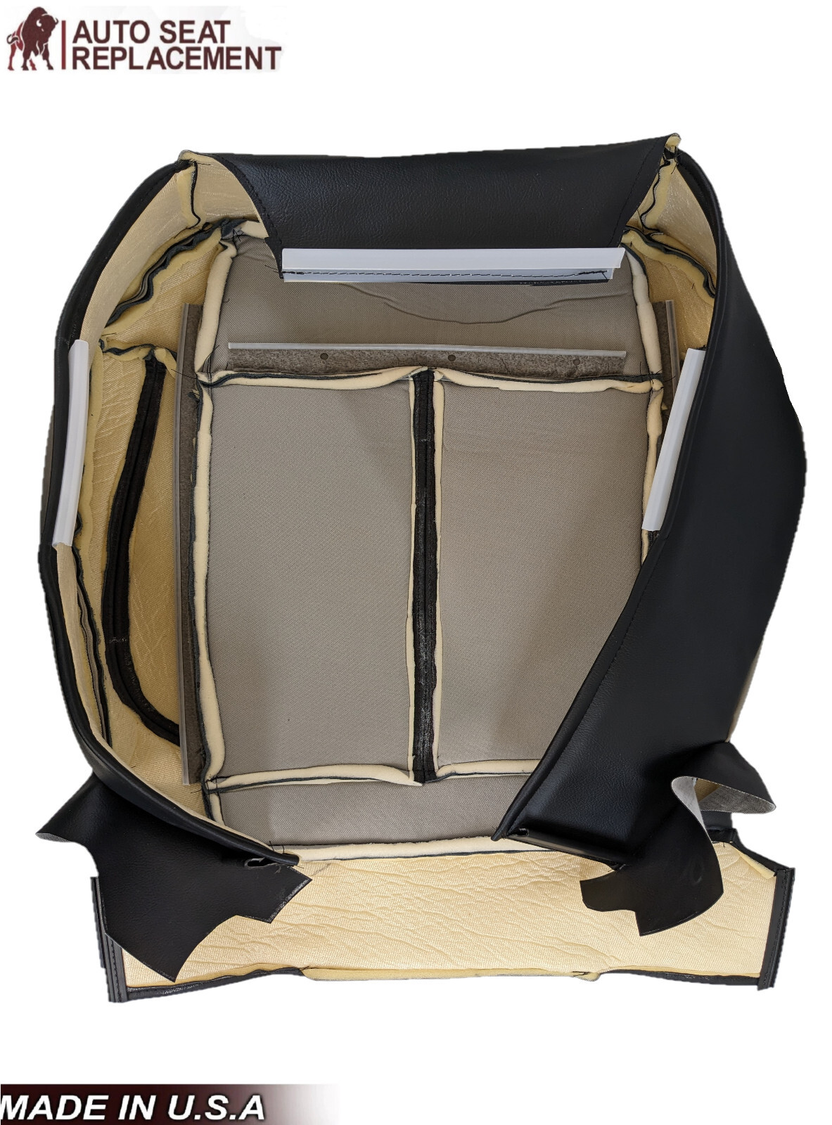 2006-2010 Hummer H3 Driver Side Bottom Seat Cover in Black ...