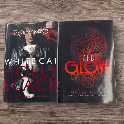 White Cat Book 1 Unsigned & Red Glove Book 2 Signed 1st Ed Curse ...