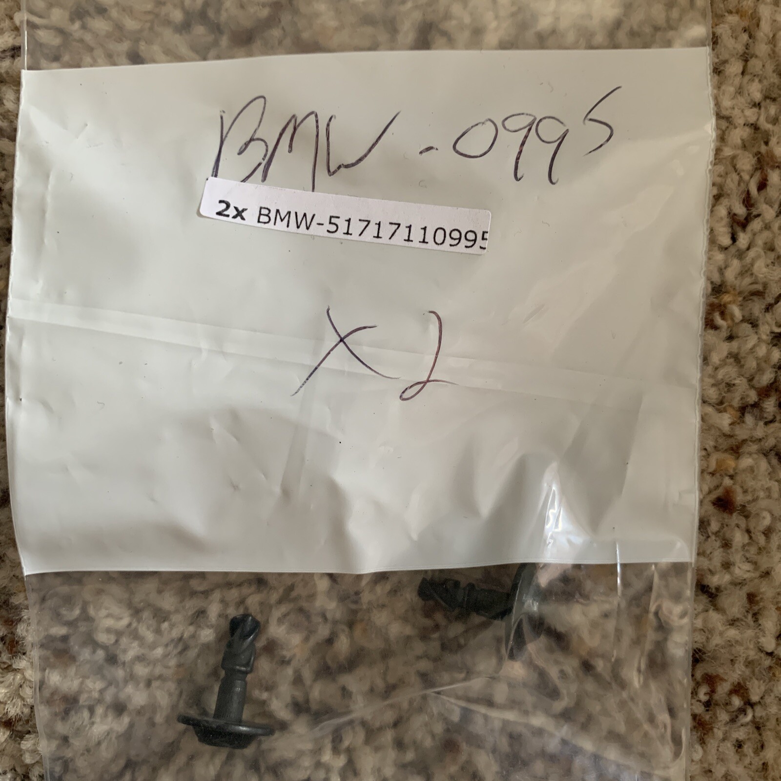 BMW 51717110995 - 5 Series Genuine BMW Quick-Release Screw 15 | eBay