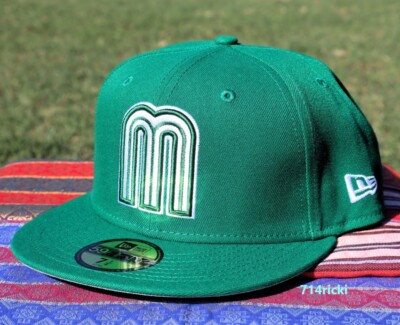 Mexico WBC World Baseball Classic Fitted Hat New Era 59FIFTY Green | eBay