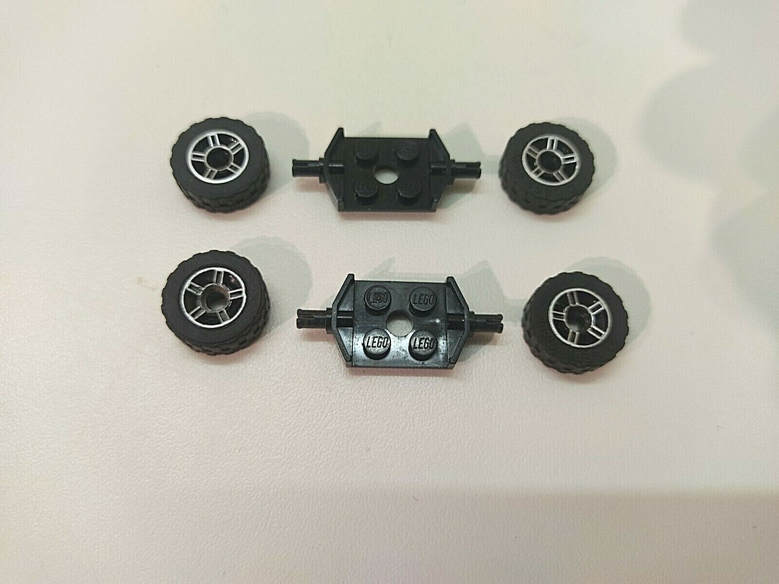 LEGO 4 Roues AU CHOIX 6014/34337 + Essieu 4600/6157/4488/2926 ¤ Wheels ...