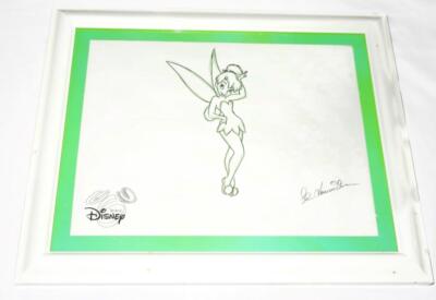 Art of Disney TINKERBELL Two Color Line Drawing, Signed by Artist ...