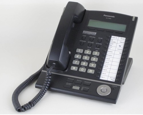 Panasonic KX-T7633-B Digital Telephone Black 3-Line LCD 7054238 | eBay