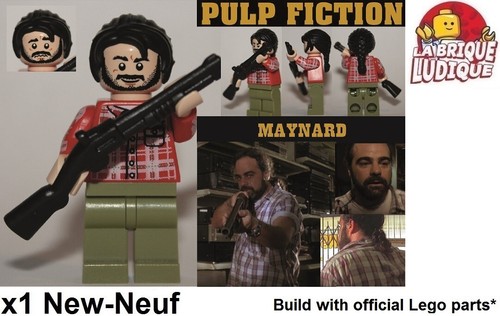 Lego Figurina Personalizzata Pulp Fiction Maynard Di La Brique Ludique ...