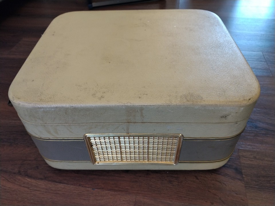 RARE PHILIPS RADIOGRAM HD 464A PORTABLE RADIO RECORD PLAYER 50S MCM ...