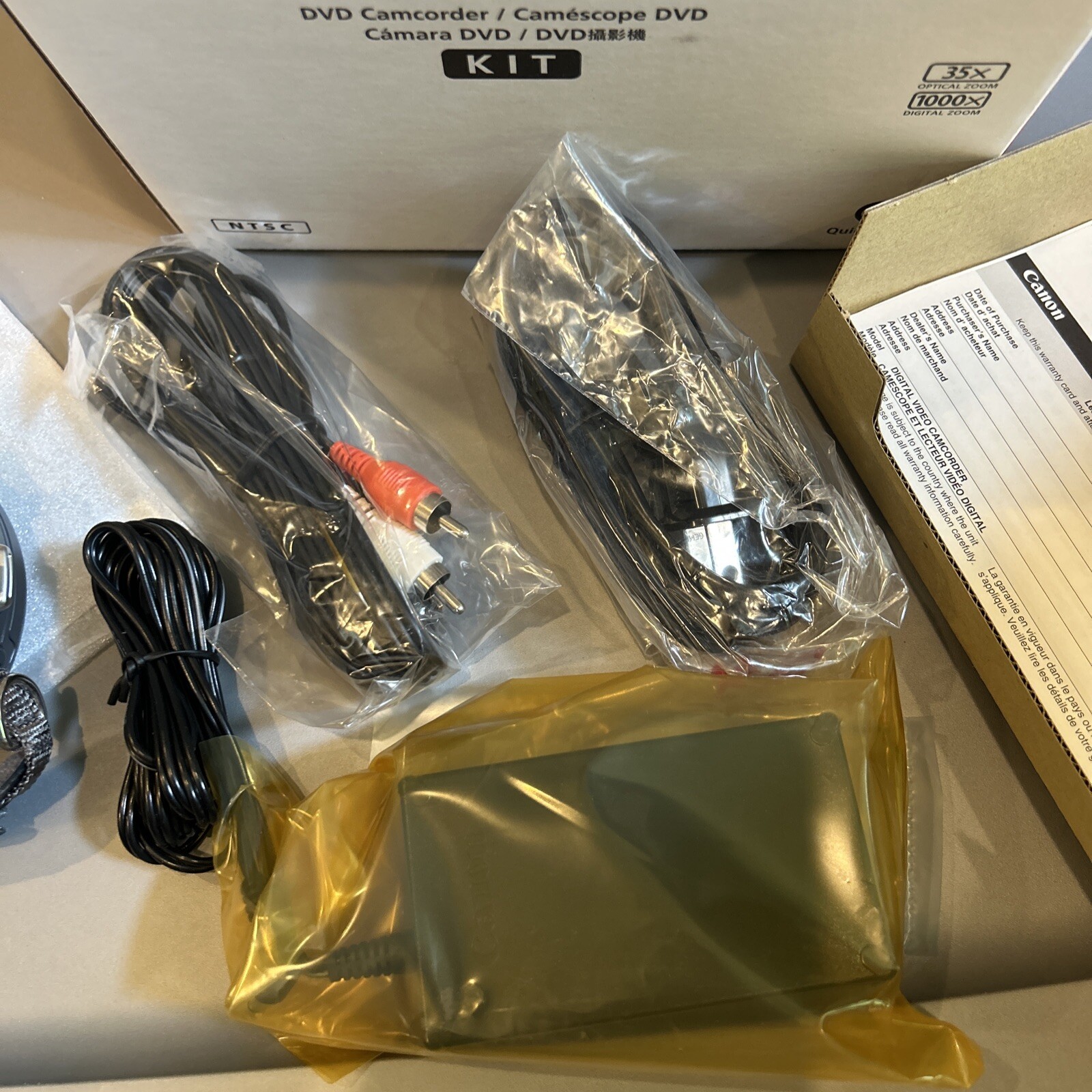 Canon DC210 Camcorder - Silver blue for sale online | eBay