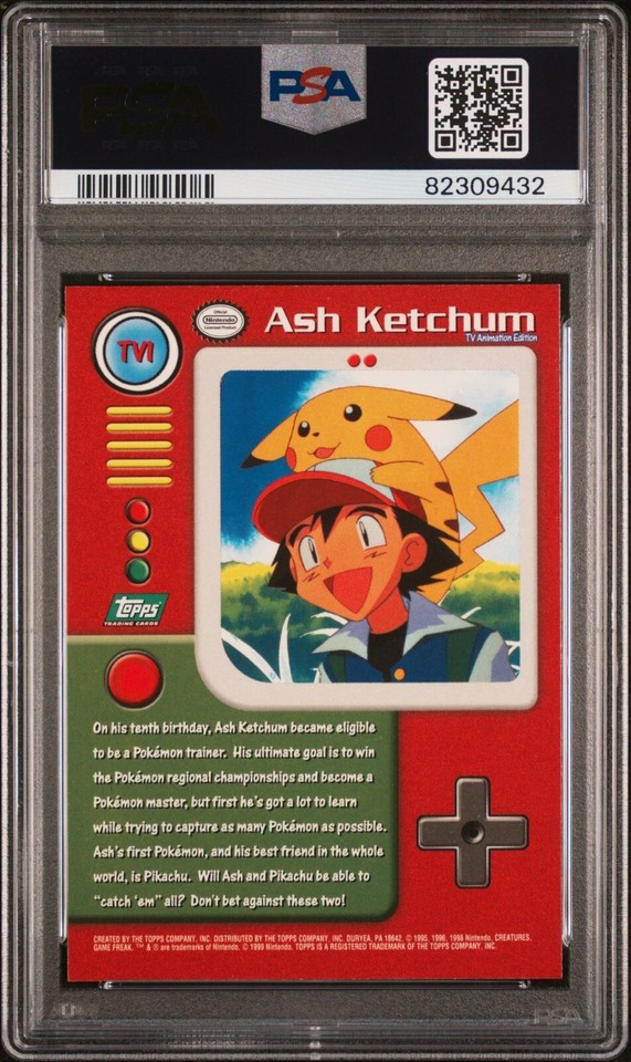 PSA 10 AUTO Veronica Taylor Signed - Pokemon Ash Ketchum Pikachu Topps ...