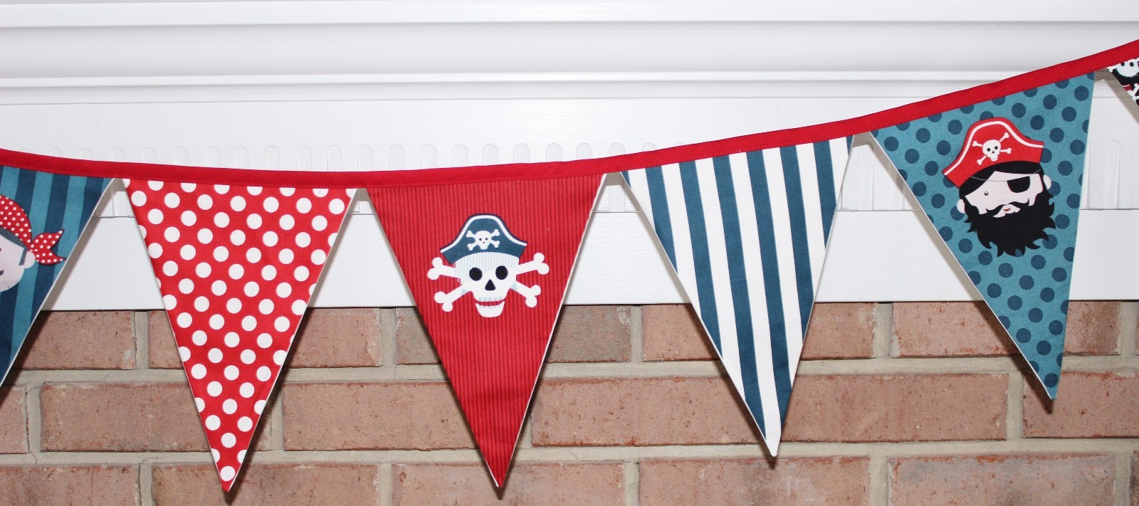 Pirate Pennant Banner Flags REDUCED | eBay