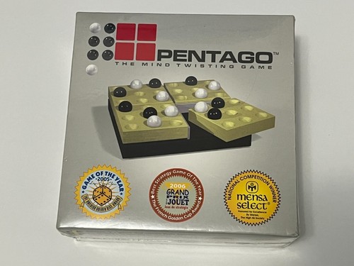 PENTAGO: The Mind Twisting Marble Game Mensa Award Winner (FACTORY ...