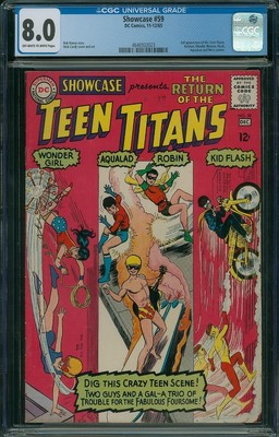 SHOWCASE COMICS #59 CGC 8.0 OW/W | eBay