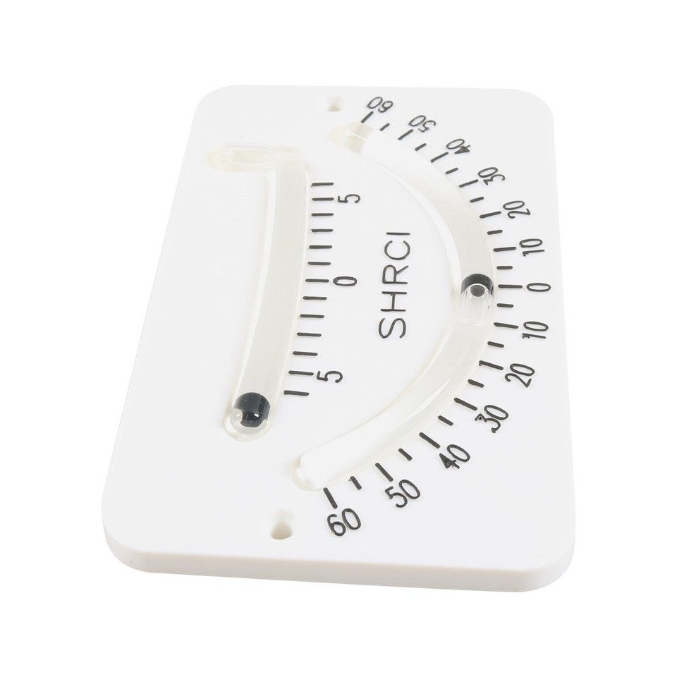 Dual Inclinometer Angle Gauge Tilt Gauge Angle Indicator For Boat RV ...