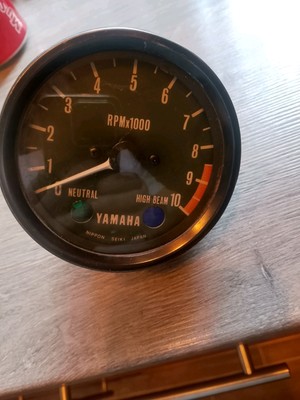 Yamaha RD250 RD400 c model Rev counter Tacho Clocks | eBay UK