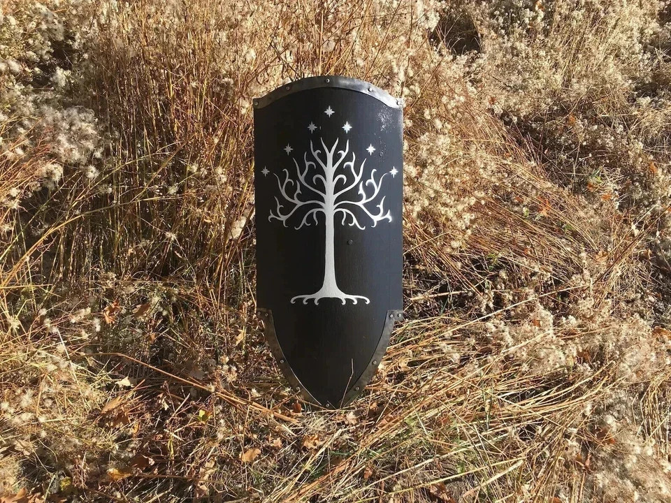 28″ Lord of the Rings Inspired Shield of Gondor – White Tree Guardian ...