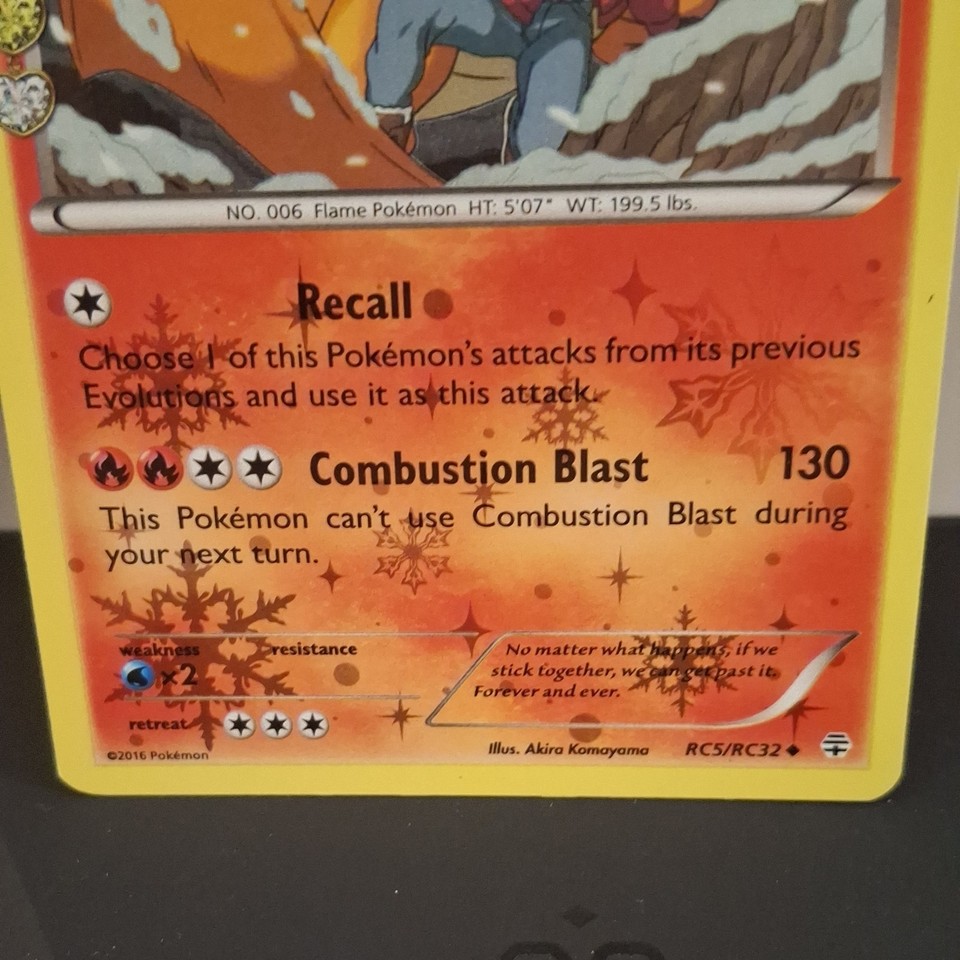 Charizard RC5/RC32 Reverse Holo Uncommon Generations Pokemon Card | eBay