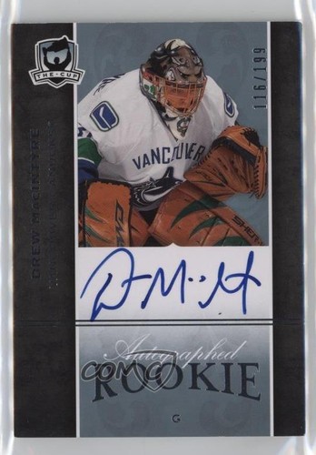 2007-08 Upper Deck The Cup Auto Rookie 116/199 Drew MacIntyre #112 Auto ...
