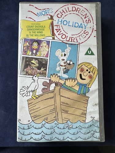 Children's Holiday Favourites (VHS/SH, 1990) Count Duckula, Dangermouse ...