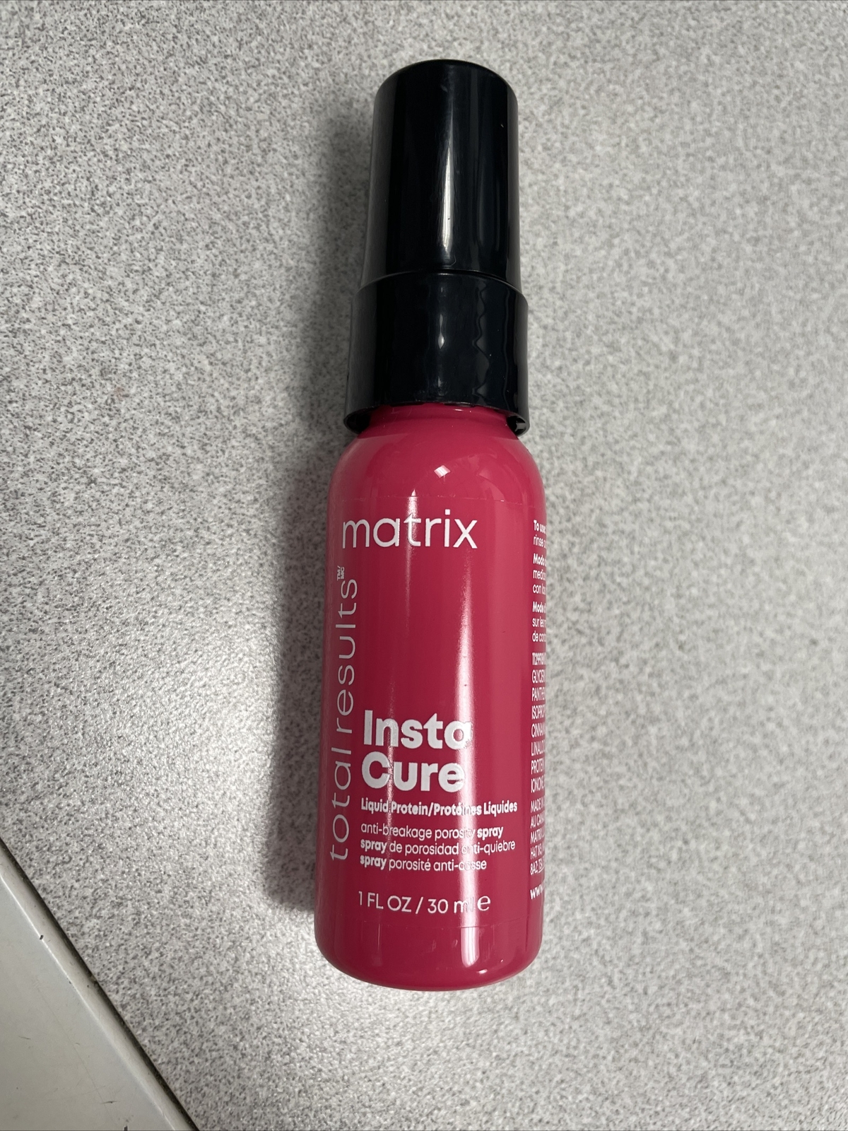 MATRIX Total Results INSTA CURE Liquid Protein 1oz 30ml Spray Mist ...