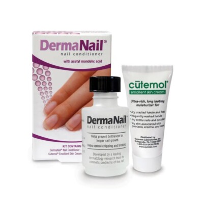 Nail Strengthener and Cuticle Cream Set - Fingernail Care Kit with ...