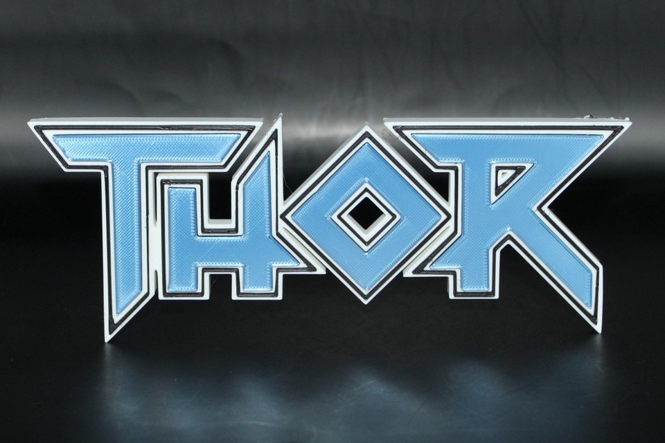 Thor 3D printed Logo Sign Wall Desk Shelf Art | eBay