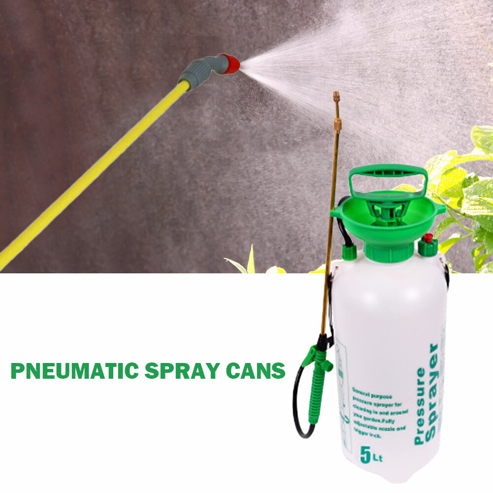 5/8L Manual Sprayer Bottle Pneumatic Watering Plant Sprayer for Outdoor ...
