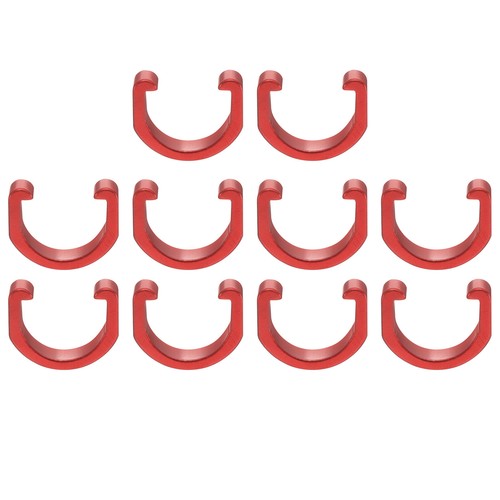 10pcs Bicycle Cable Clamps C-Clips Metal Housing Hose Guide for MTB ...
