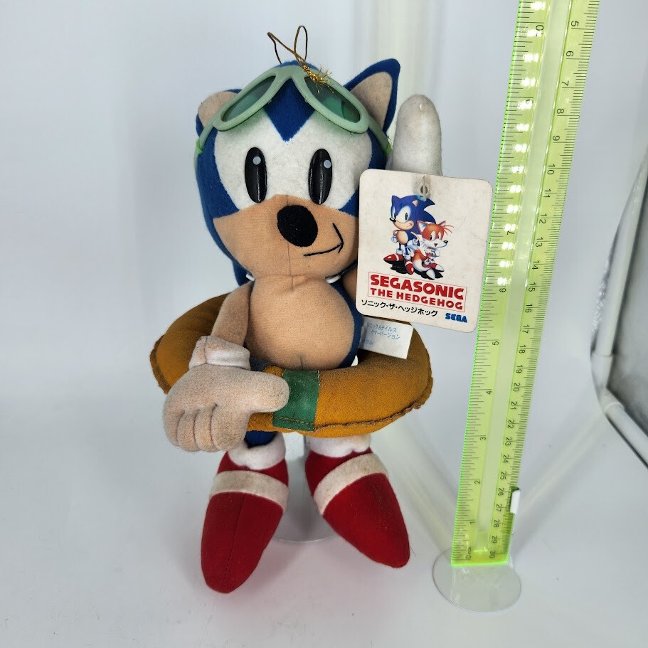 Sonic The Hedgehog Plush 1994 SEGASONIC Vintage Japan SUPER RARE | eBay