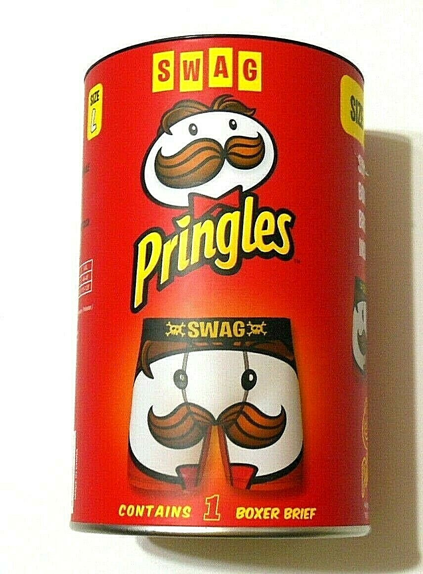 Swag Pringles Boxer Brief Men's Large (36-38) Novelty | eBay