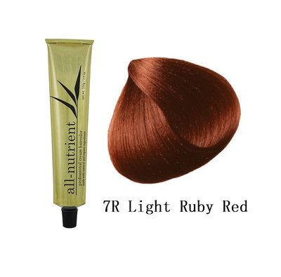 All-Nutrient Permanent Cream Hair Color - 7R Light Ruby Red | eBay