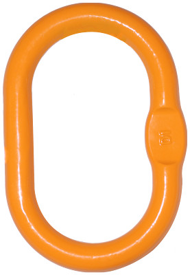 1/2" Grade 100 Master Link Oblong D Ring Overhead Lifting Rigging 6,000 ...