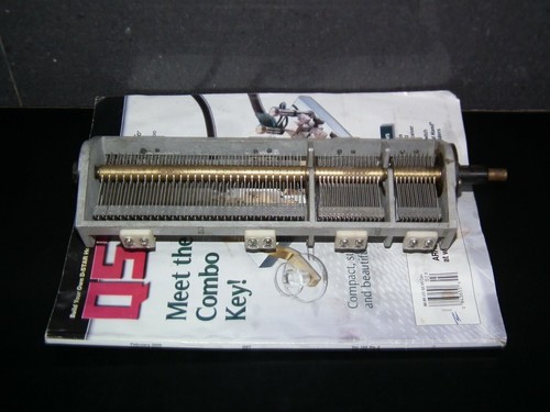 Three Sections Air Variable Capacitor 200pF + 275pF + 300pF NOS Ball ...