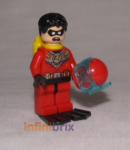 Lego Scuba Robin Minifigure from Set 76027 Batman Super Heroes NEW ...