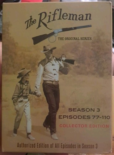 The Rifleman Collector Edition Season 3 (Episodes 77 - 110) DVD Box Set ...