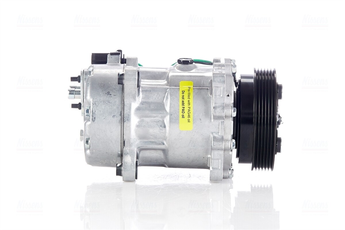 A/C Compressor-GLS TDI, DIESEL, Turbo Front Nissens 89224 for sale ...