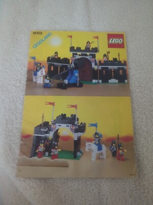 LEGO Instruction Manual ONLY 6059 Knights Stronghold Castle | eBay