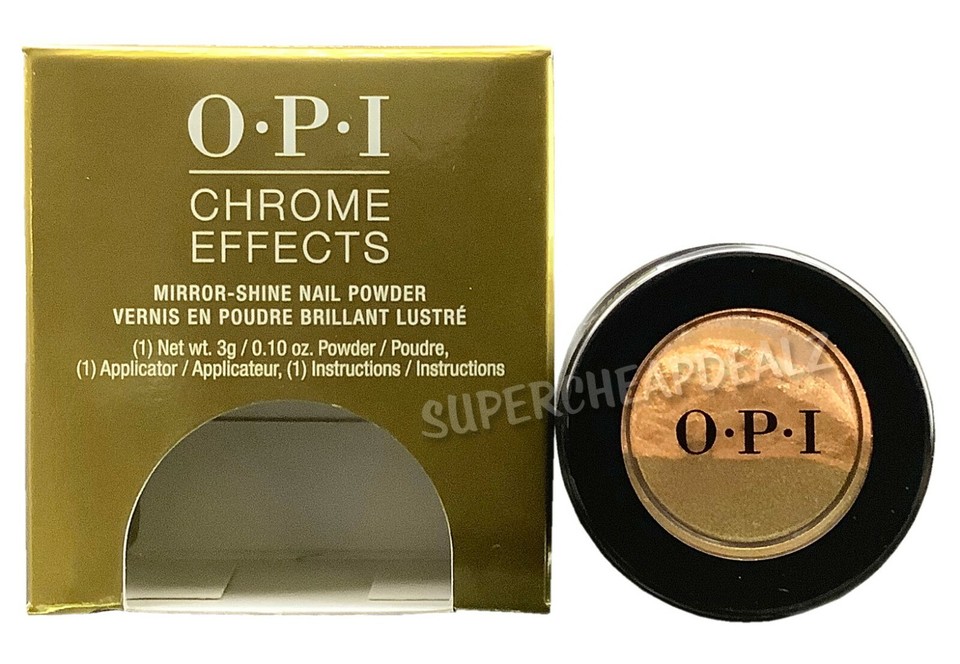 OPI Chrome Effects Nail Powder 3g / 0.1oz / Top Coats 0.5oz - ALL ...
