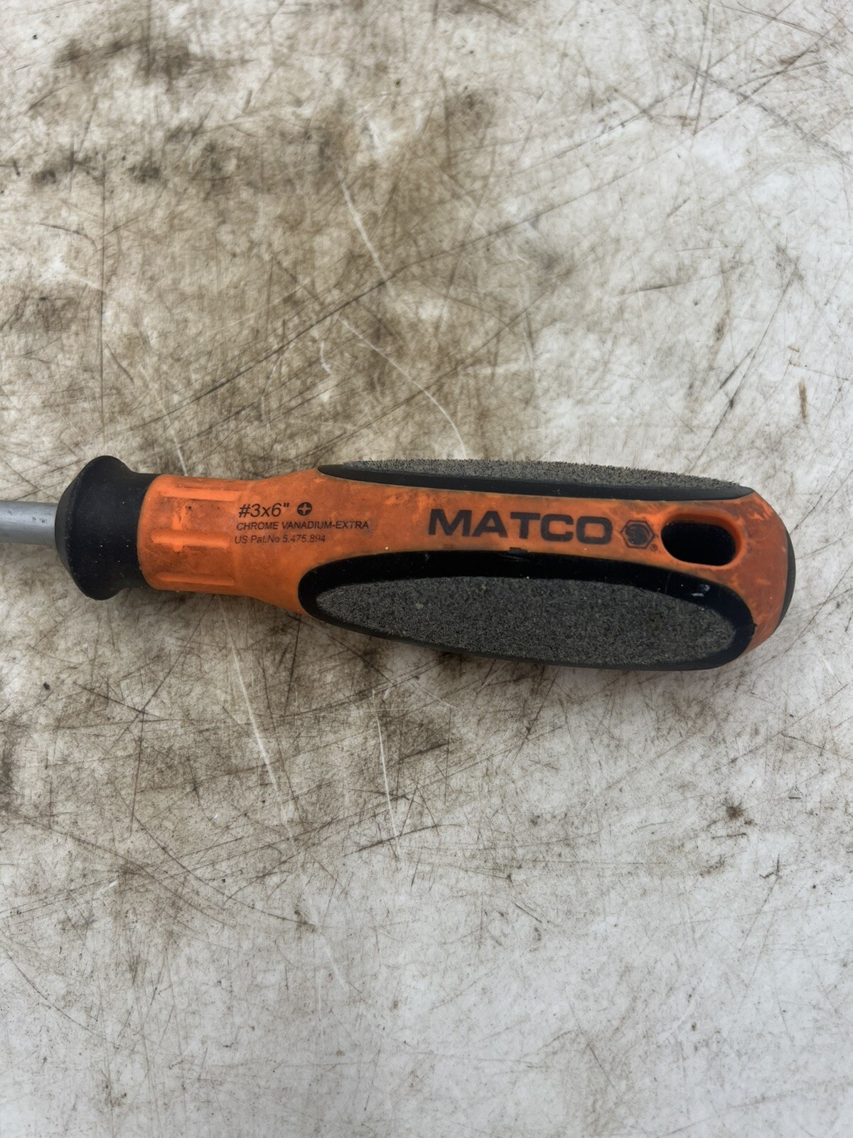 Matco SPO/G106P3 #3 X 6” Phillips Screwdriver Orange Handle | eBay