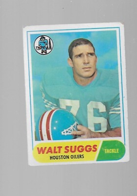 *We Combine S/H* 1968 Walt Suggs, Topps # 94 Oilers | eBay