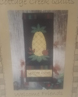 Welcome Friends Quilt Pattern, Backdoor Quilt Series, by Cottage Creek ...