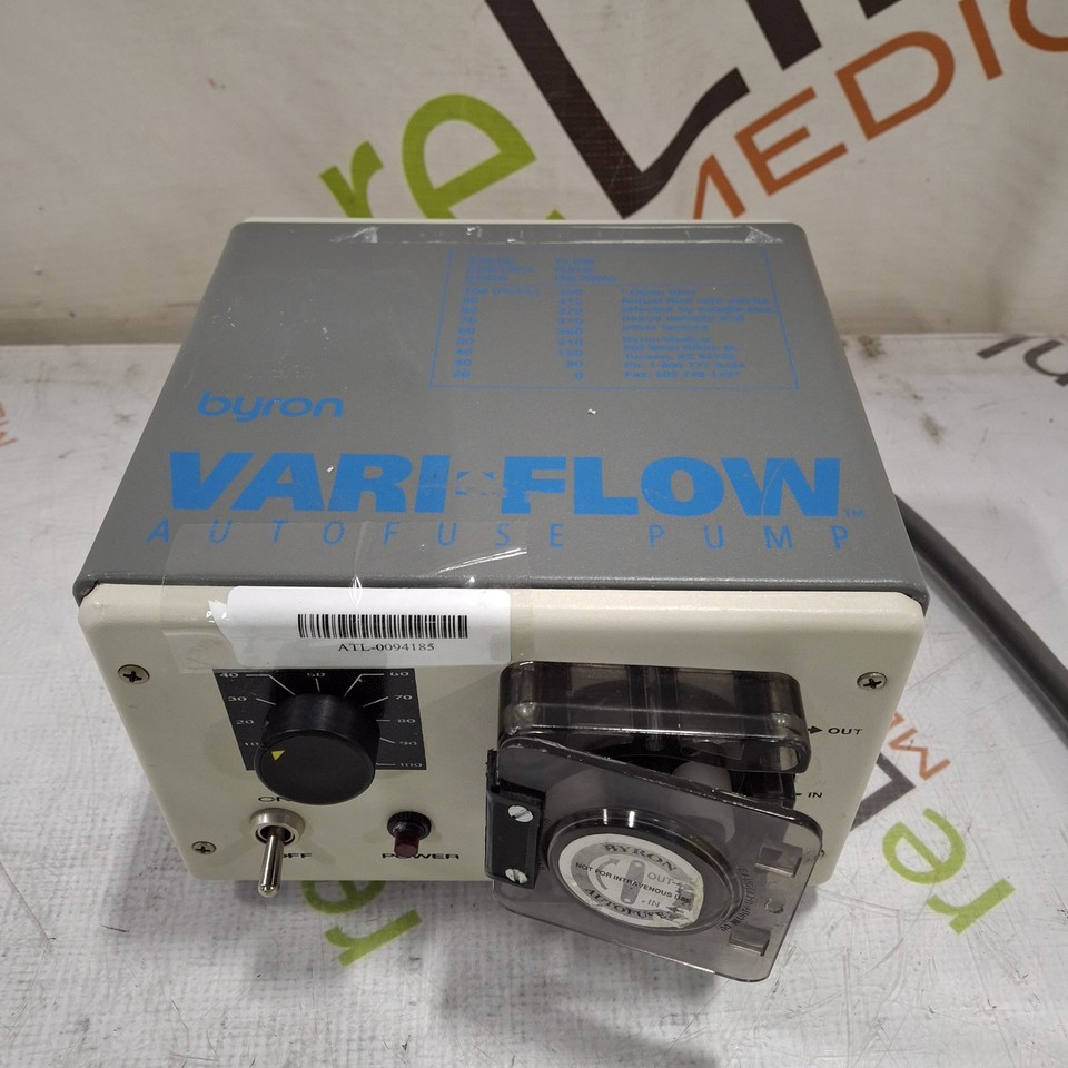 Byron Econ II Vari-Flow Infusion Pump | eBay