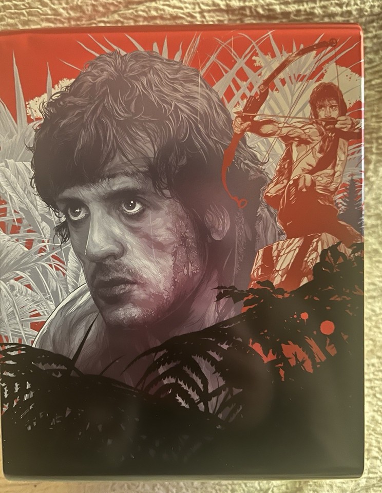Rambo Complete Steelbook 4K UHD Blu-ray Sylvester Stallone Lionsgate | eBay