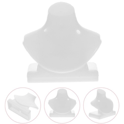 10 Pcs Jewellery Neck Stand Mini House Jewelry Storage Rack Dollhouse ...