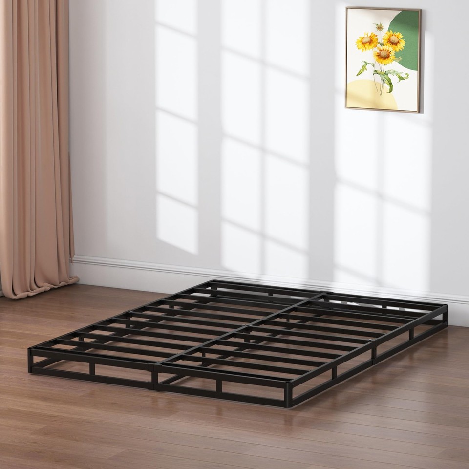 Box Spring Full - 3 Inch Heavy Duty Low Profile Metal Box Springs for ...