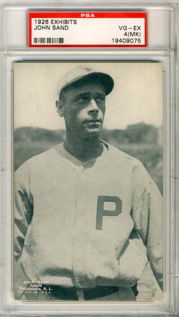 1926 Exhibits (W461) Baseball - Trading Card Database